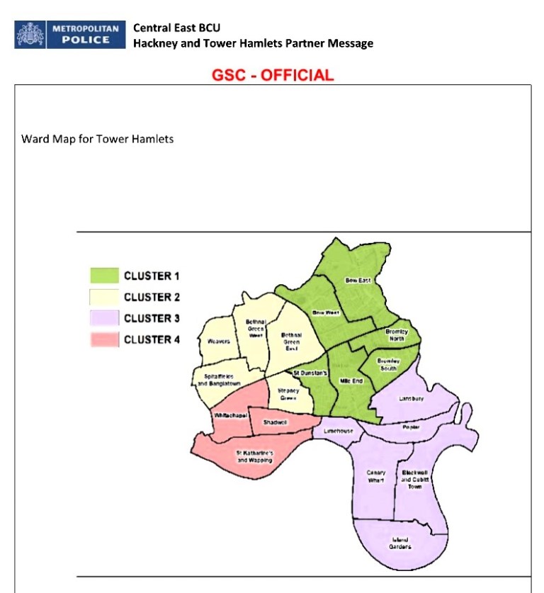 Safer Neighbourhoods – Tower Hamlets Crime Watch