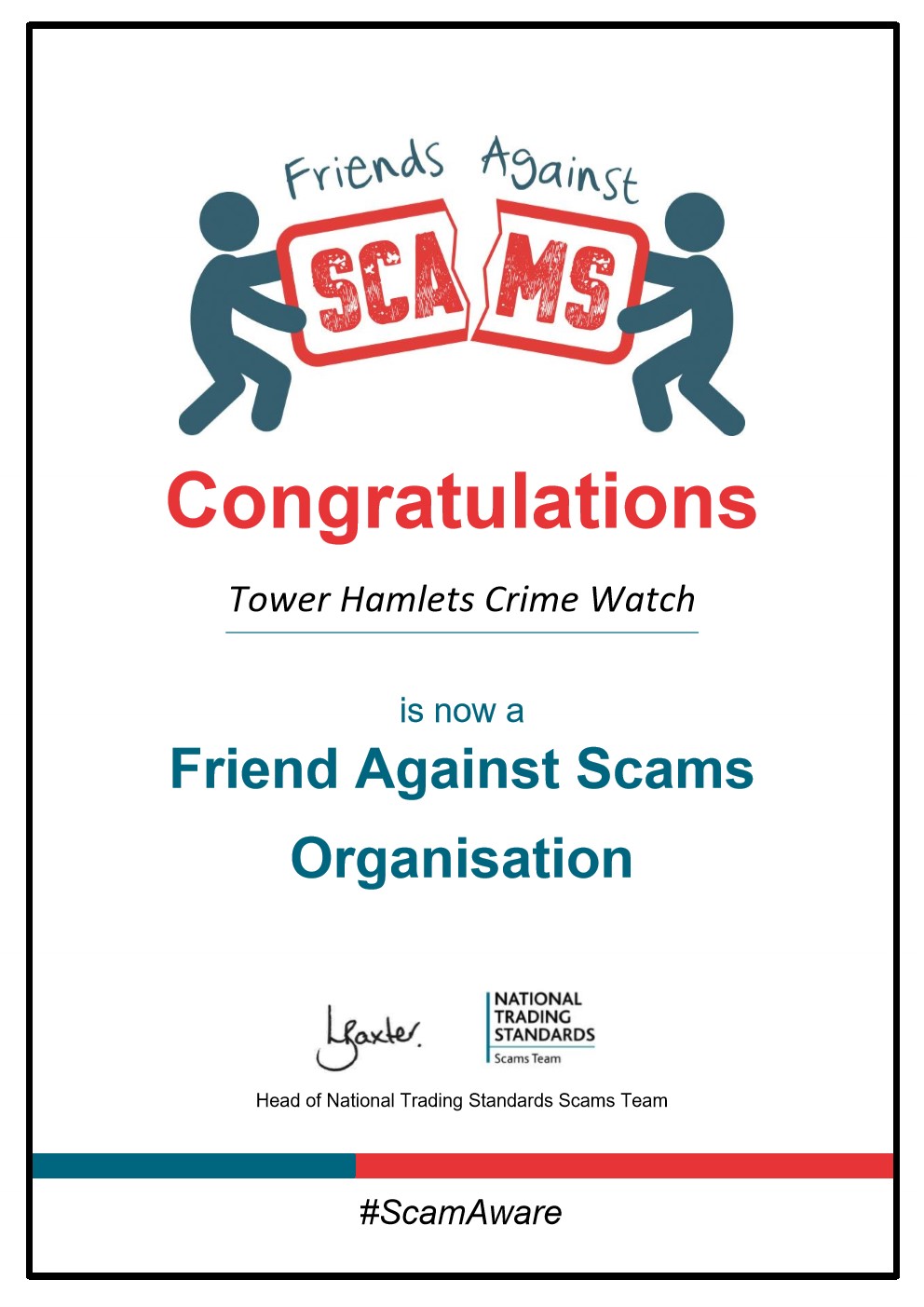 scams #scamAware – Tower Hamlets Crime Watch