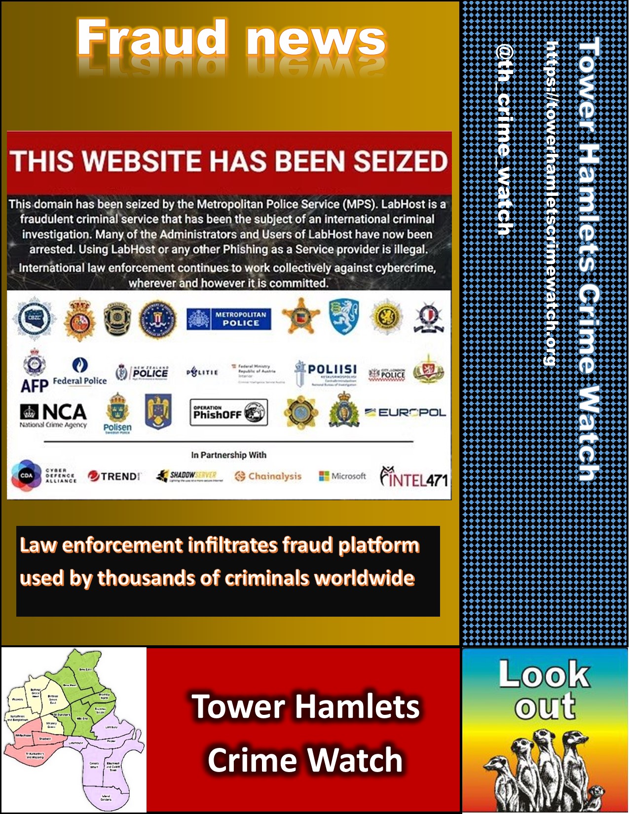 Tower Hamlets Crime Watch – Better together to stop crime and ASB