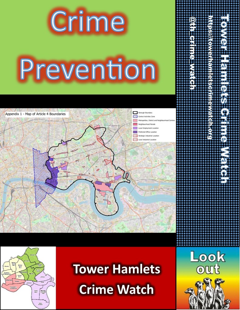 Tower Hamlets Crime Watch – Page 2 – Better together to stop crime and ASB