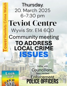 Tower Hamlets Crime Watch – Clarity, Reliability, Progress