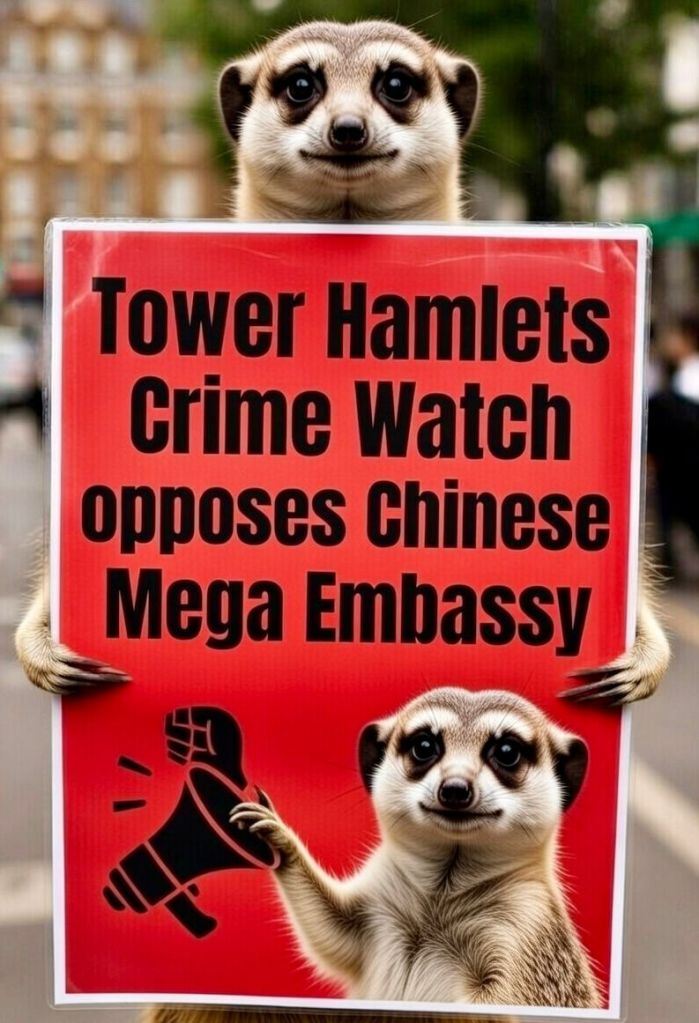 Opposing the Chinese Mega Embassy – Tower Hamlets Crime Watch